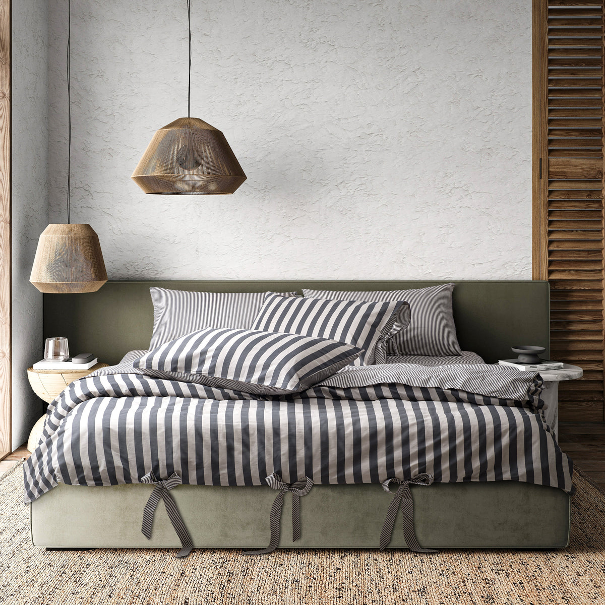 Bed linen Set, Majoli Bahar Home Collection, 100% Ranforce Cotton, 144 ...